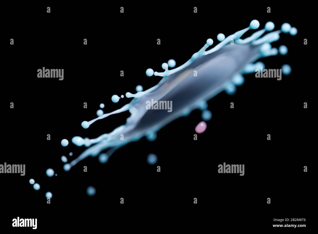 Particle collision liquid hi-res stock photography and images - Alamy