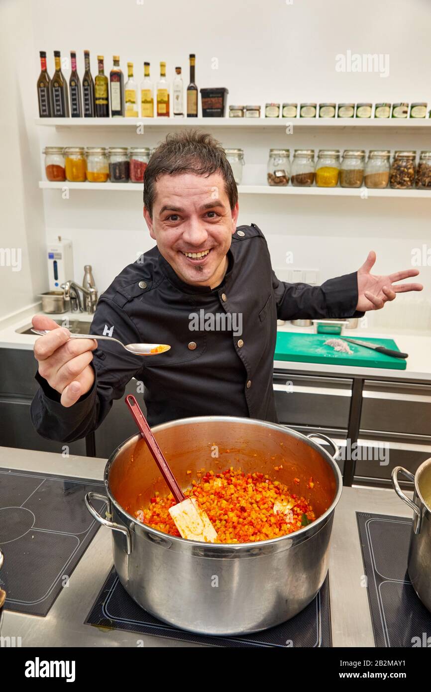 Hamburg, Germany. 03rd Mar, 2020. Matteo Ferrantino, top chef from ...