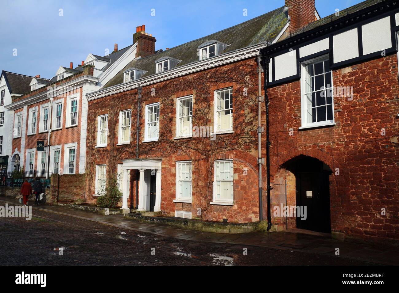 Cathedral Close, Exeter, Devon, UK Stock Photo - Alamy
