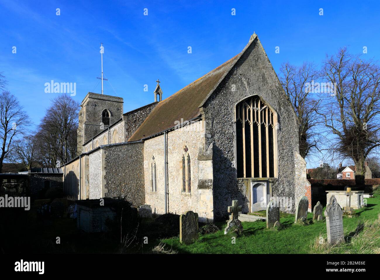St Adrews church, Holt town, North Norfolk, England, UK Stock Photo - Alamy