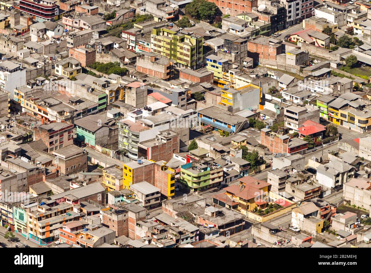 Banos Popular Destination In Ecuador South America The City Covered By ...