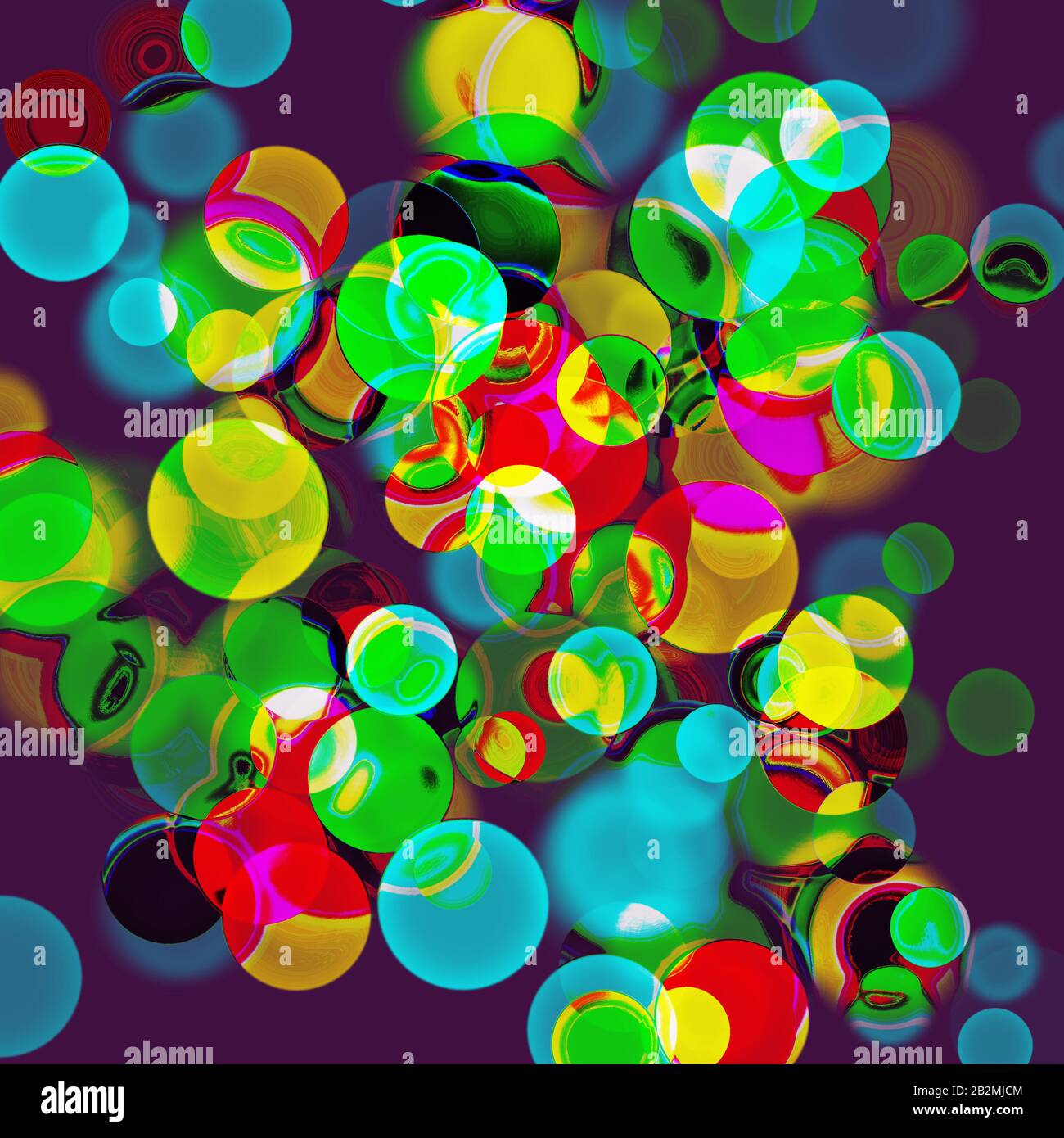 Beautiful multi color design in square shape with dark background ...