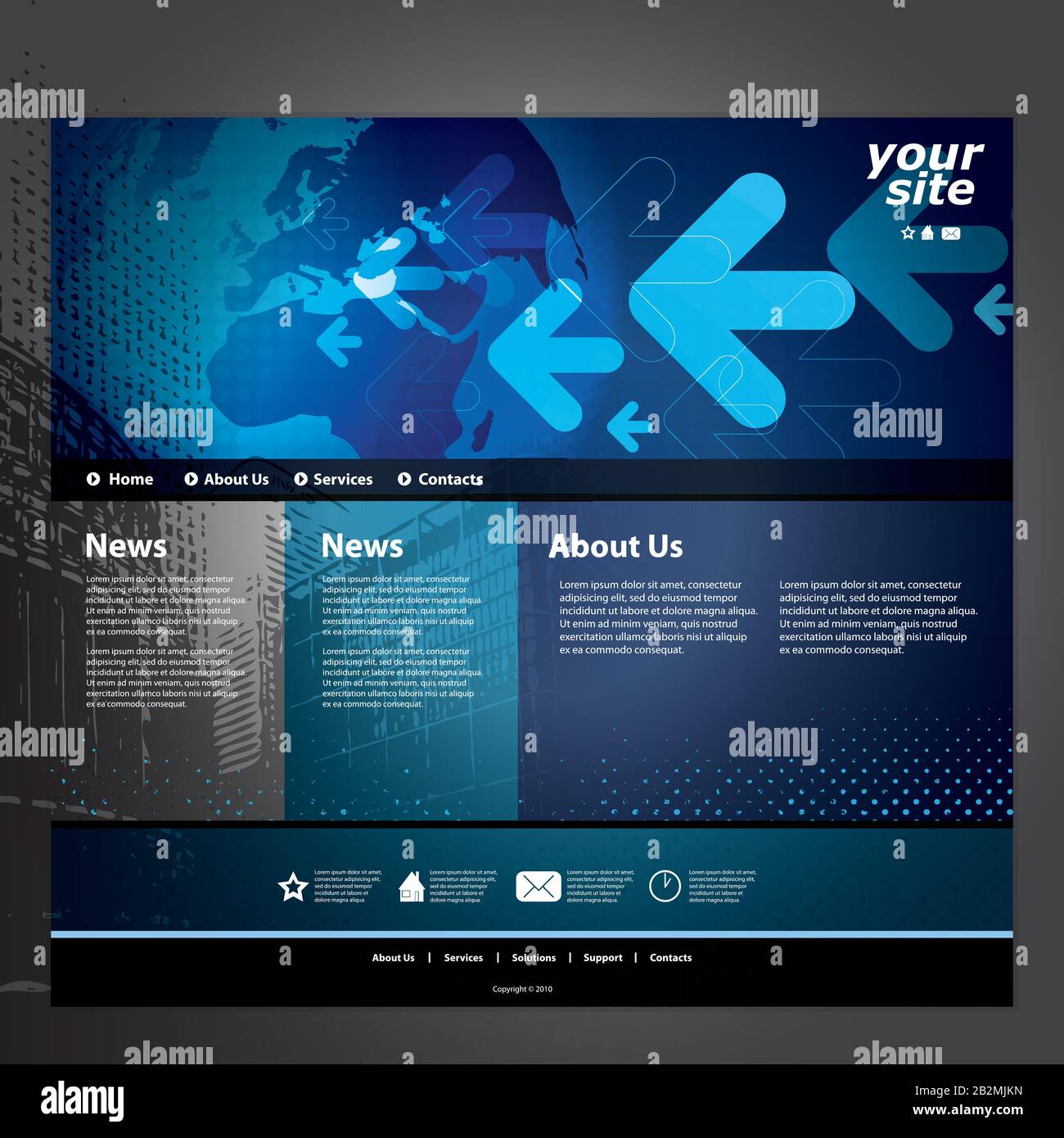 Jump site Stock Vector Images - Alamy