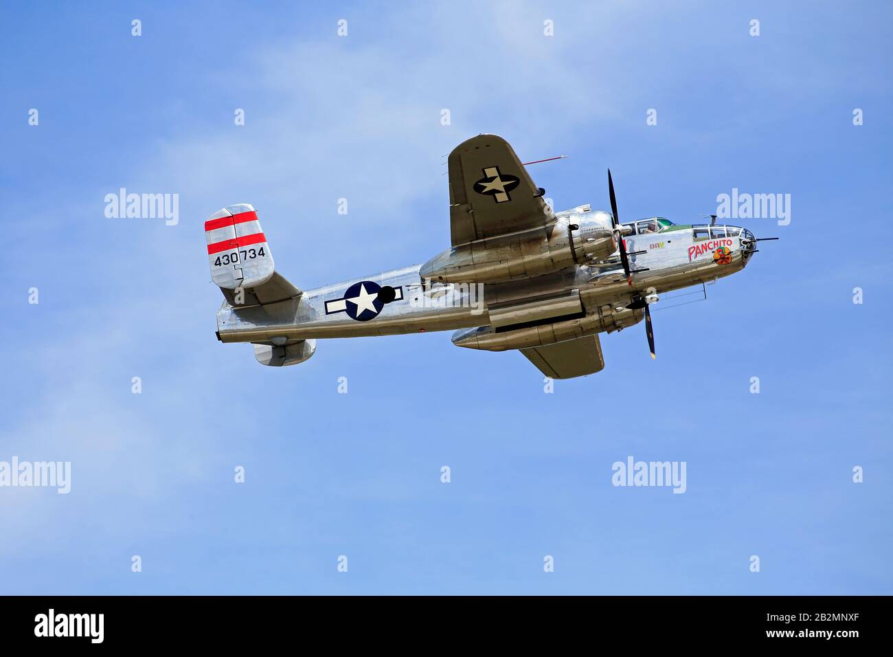 B25 WW2 bomber aircraft Stock Photo - Alamy