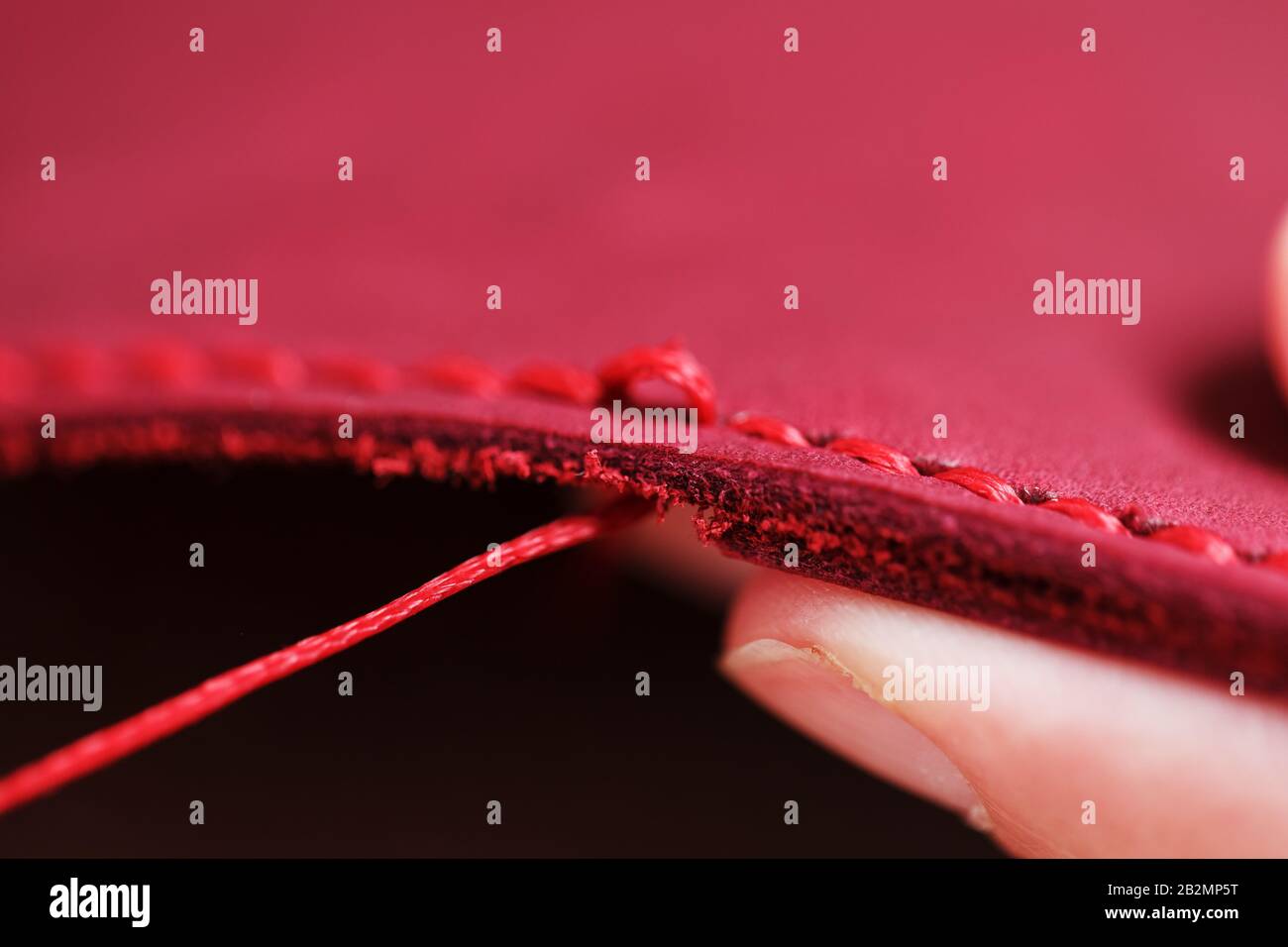 Conceptual profession of a Tanner. The woman's hands closed around the ...