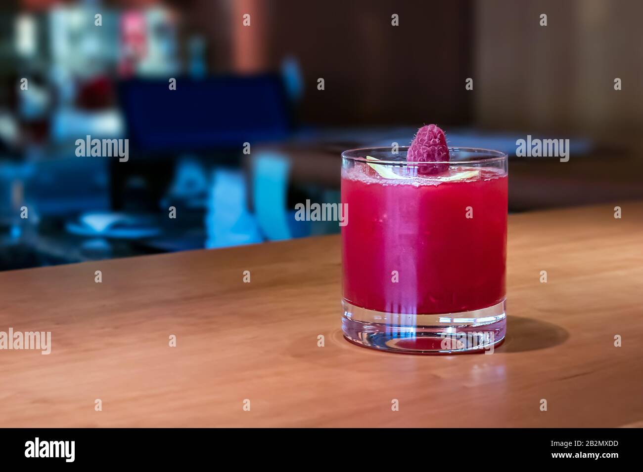 Red Velvet drink - cocktail made with vodka, velvet syrup and a berry ...