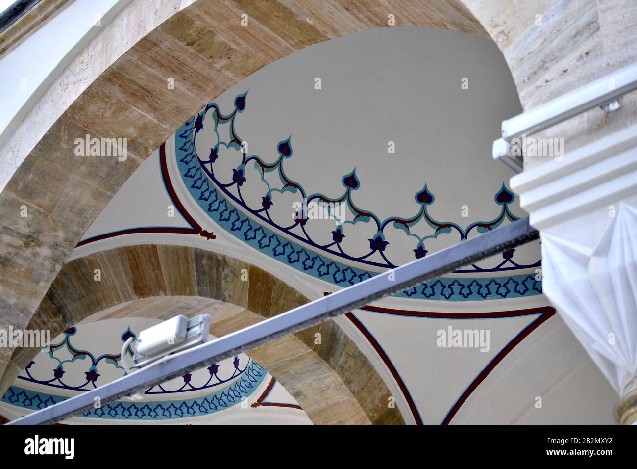 inside view of ali pasha mosque in ohrid, macedonia Stock Photo - Alamy