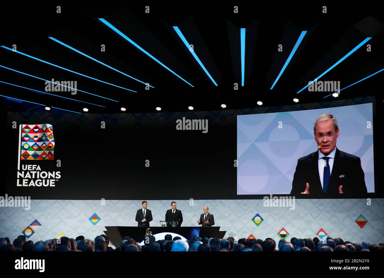 Pedro Pinto, David Seaman and Deputy General Secretary and Director of ...