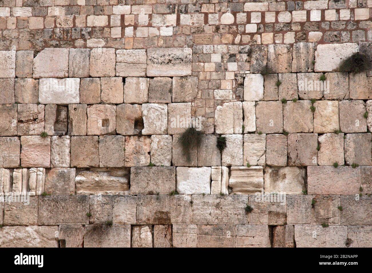 Holy jewish place - the temple western wall Stock Photo - Alamy