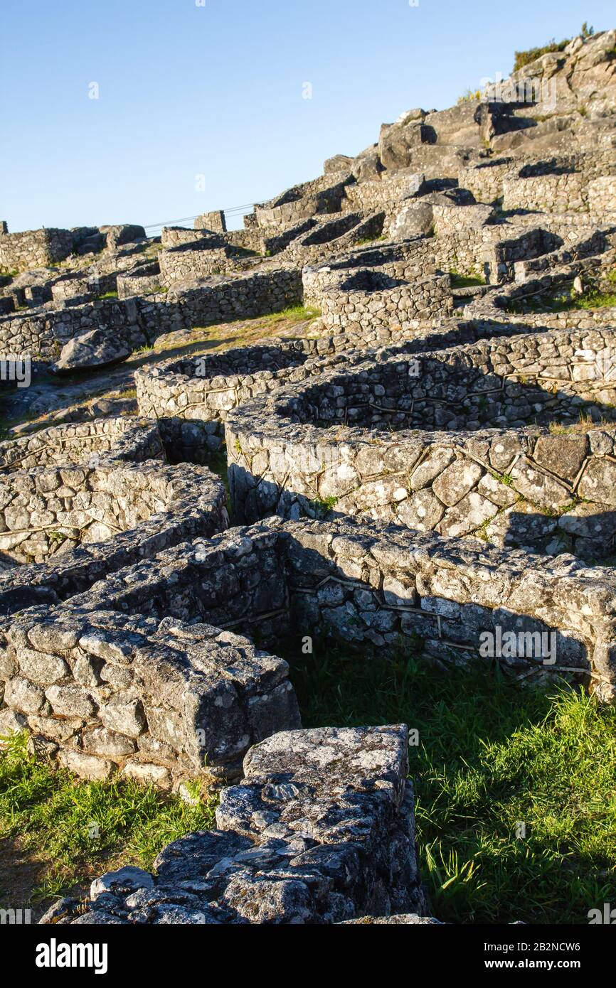 Galicia stone buildings hi-res stock photography and images - Alamy