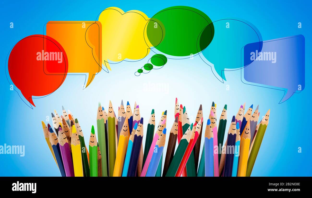 Networking technology funny connect faces hi-res stock photography and ...