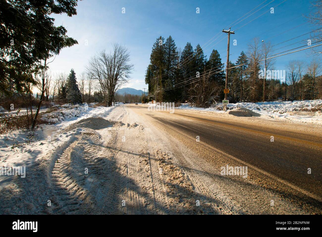 Winter in Deroche, Mission, British Columbia, Canada Stock Photo - Alamy
