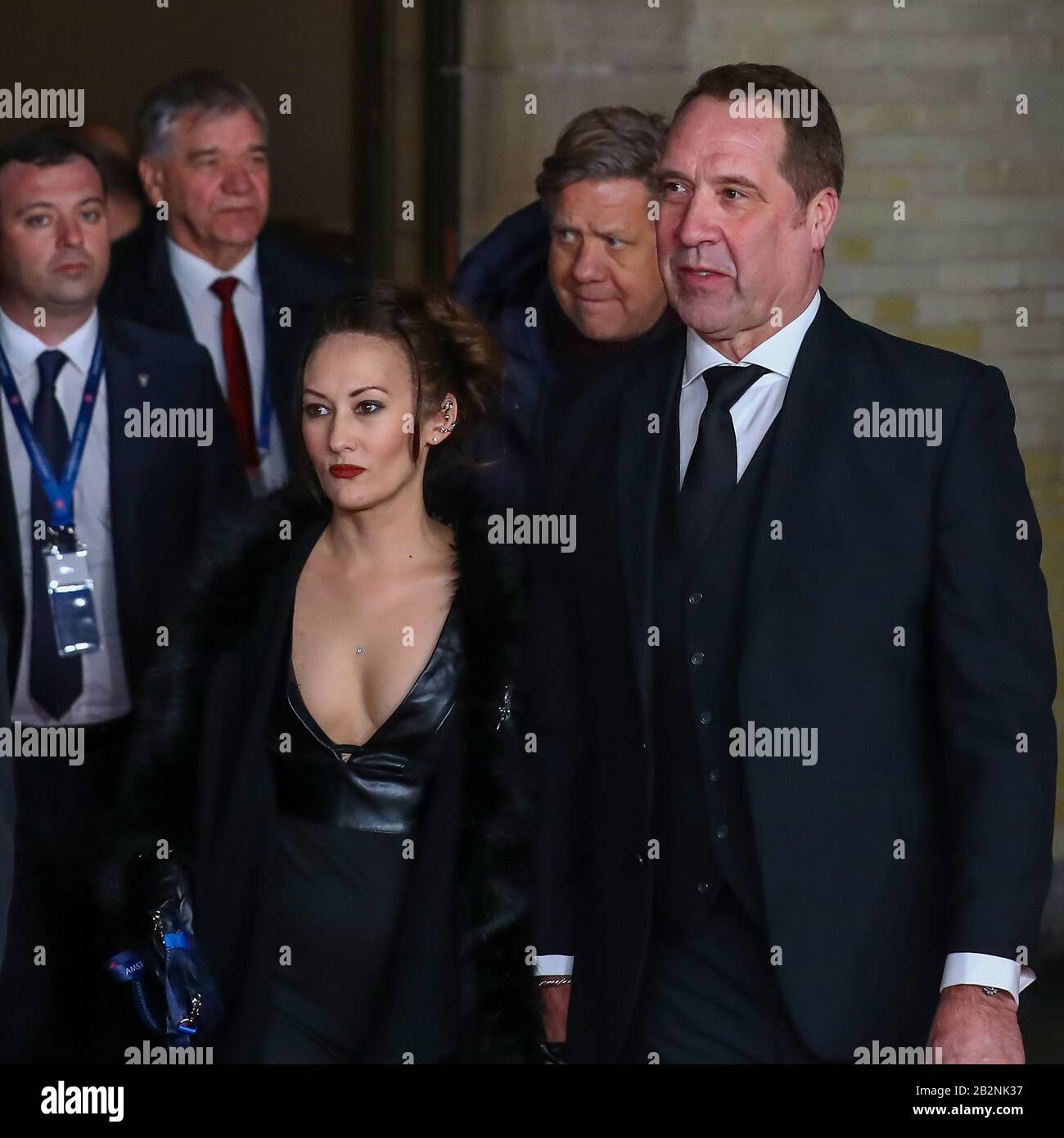 3 march 2020 Amsterdam, The Netherlands Soccer draw poule phase UEFA ...