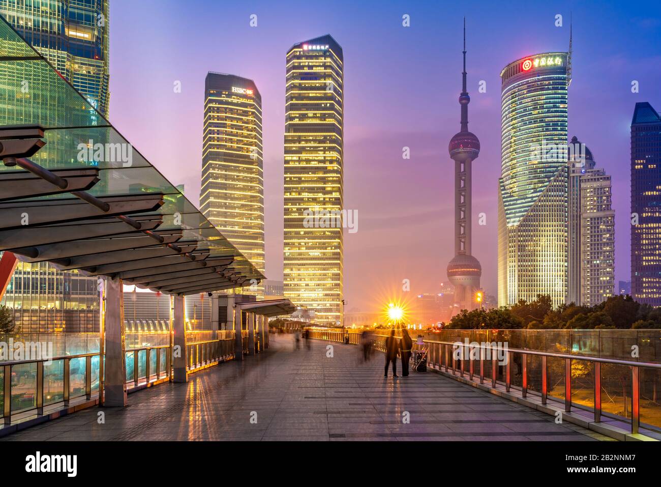Lujiazui Elevated Walkway