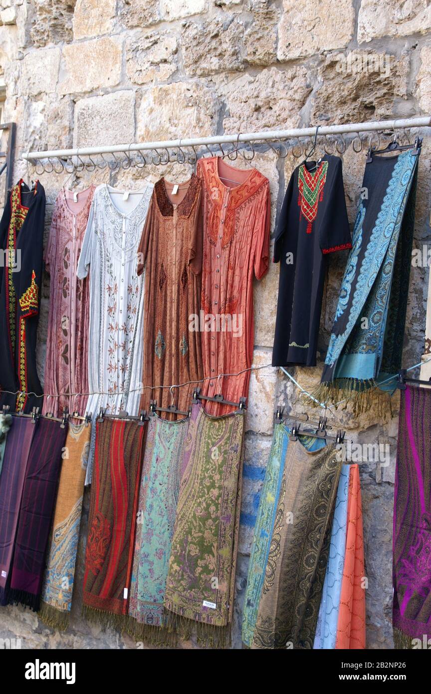 Clothes in east market Stock Photo - Alamy