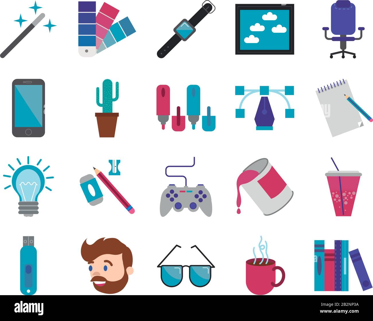 Illustrator tutorial Stock Vector Images - Alamy