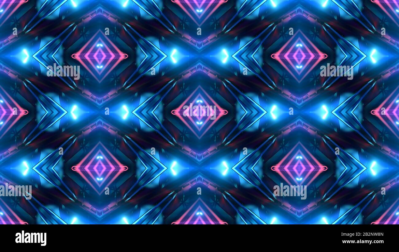 seamless abstract futuristic pattern 3d rendering illustration Stock Photo - Alamy