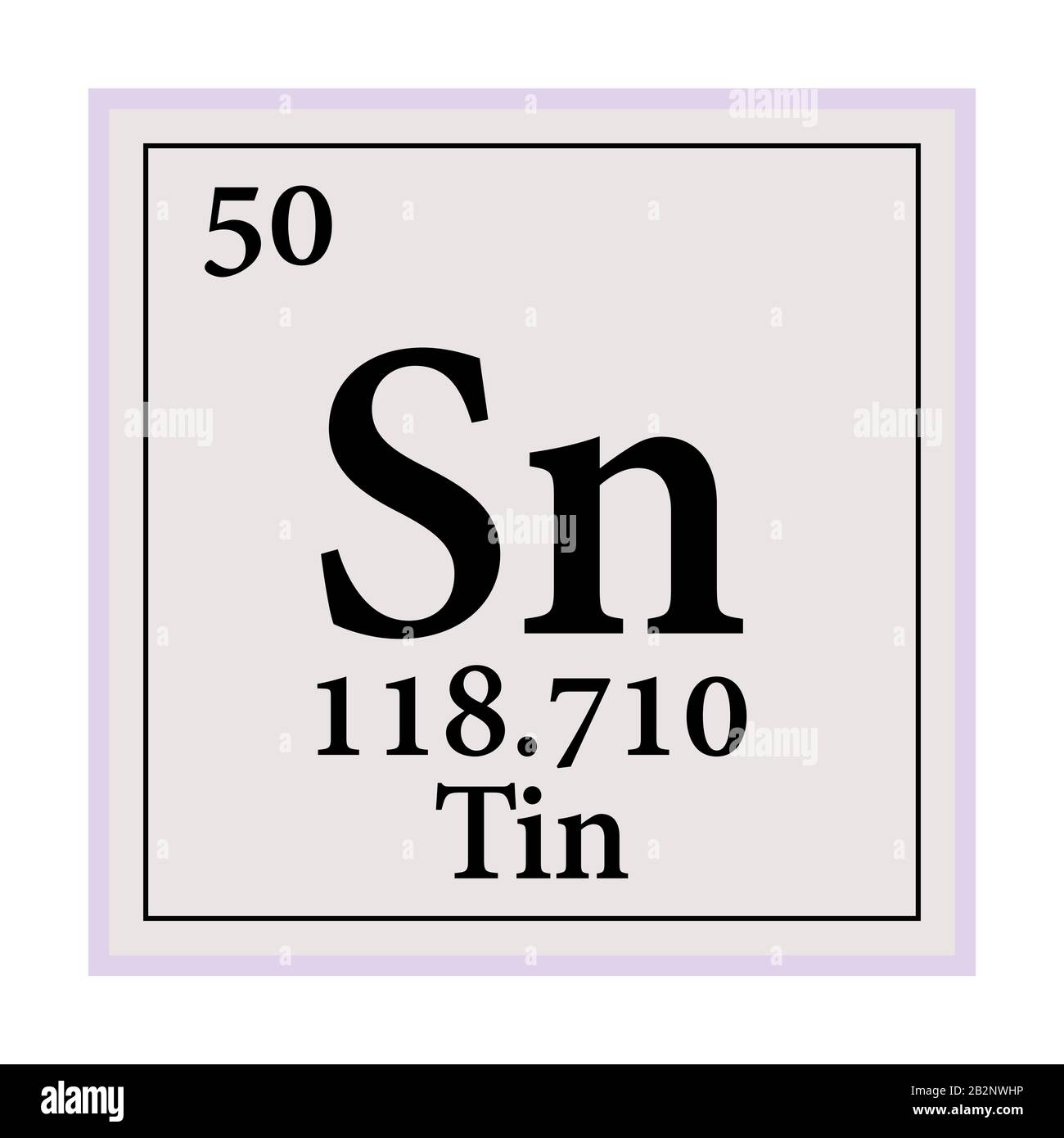 Tin Periodic Table Symbol