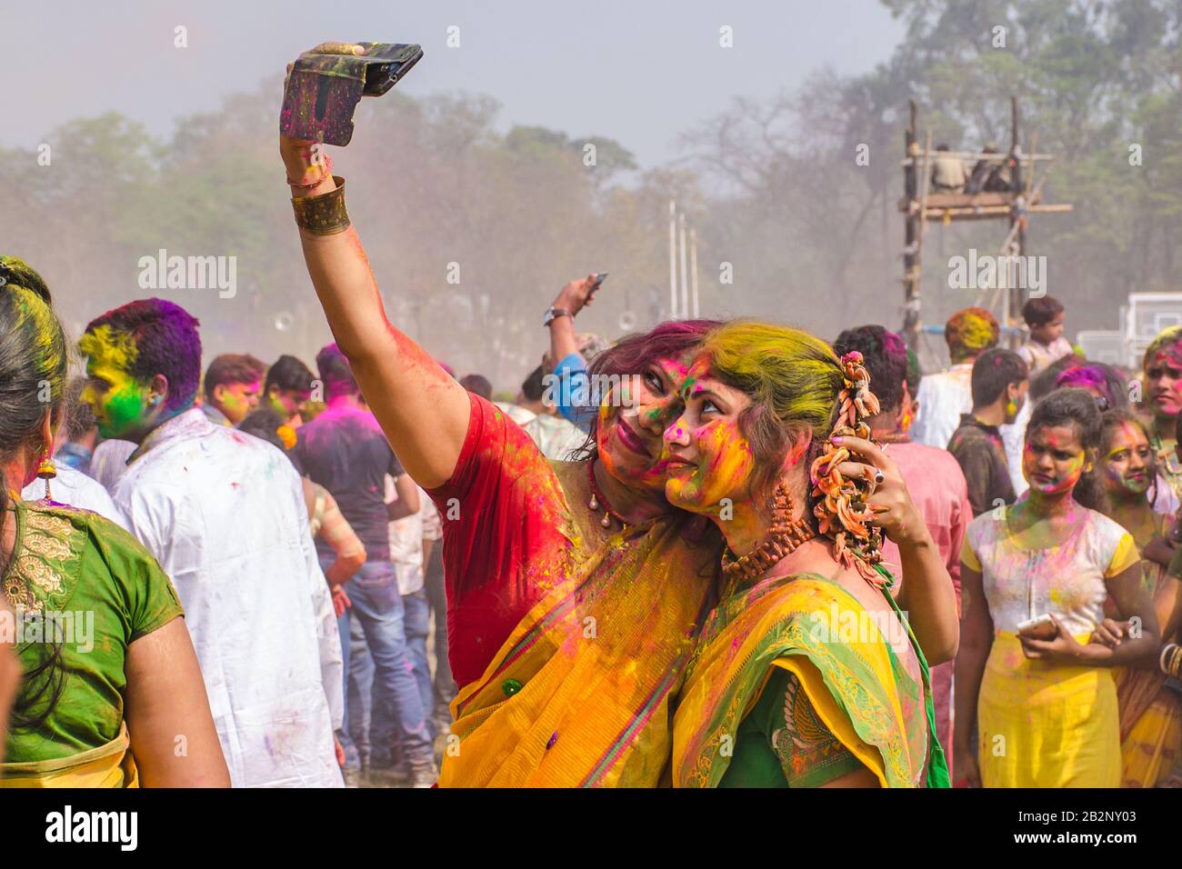 basanta utsav or holi festival Stock Photo - Alamy