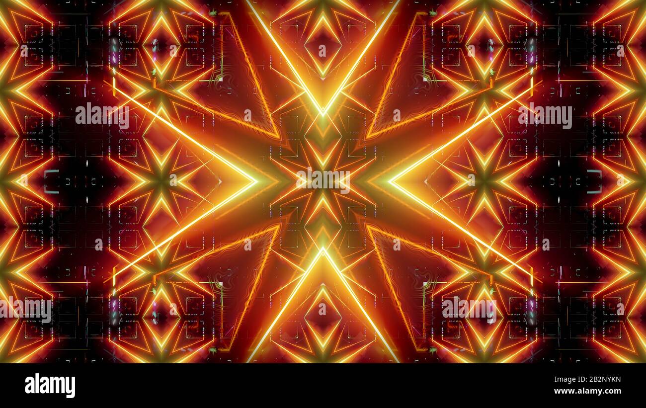 seamless abstract futuristic pattern 3d rendering illustration Stock ...