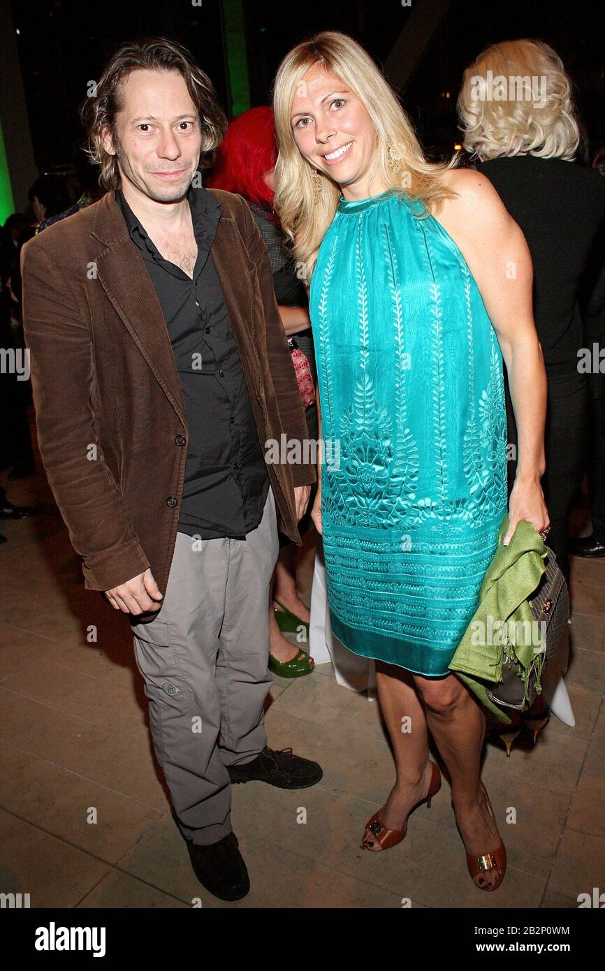 New York, NY, USA. 25 September, 2009. Mathieu Amalric, Jackie Leitzes ...