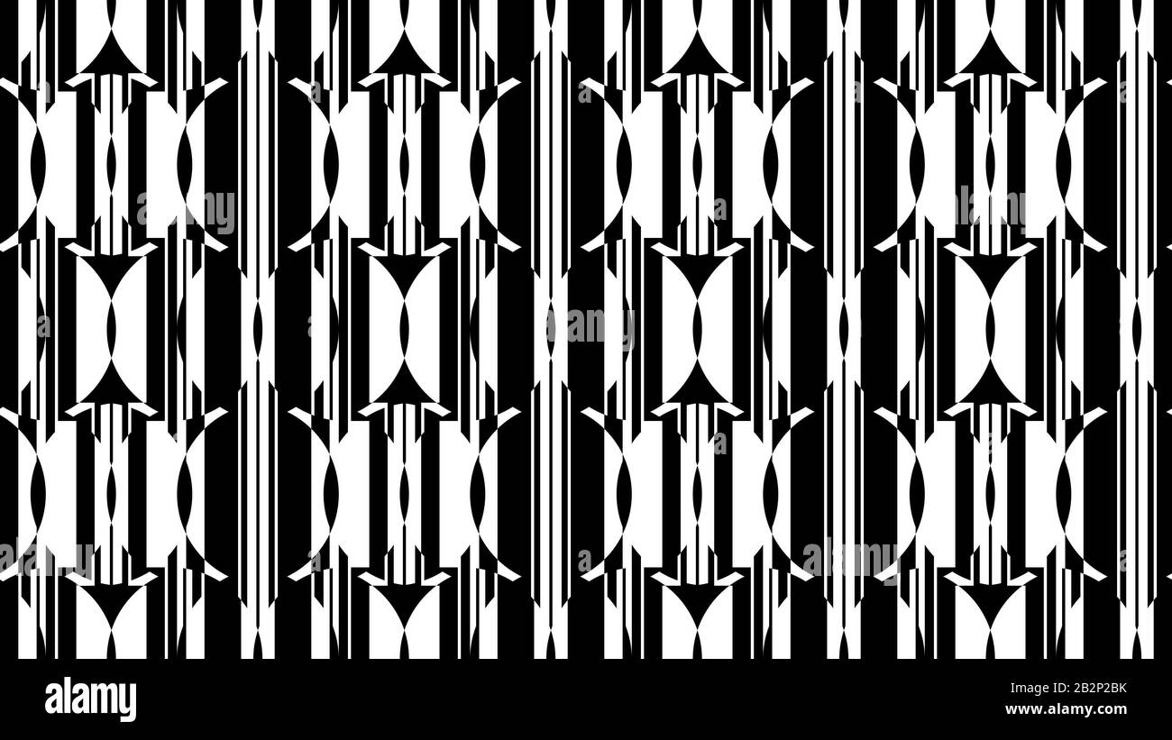 seamless abstract retro pattern 3d rendering illustration Stock Photo ...