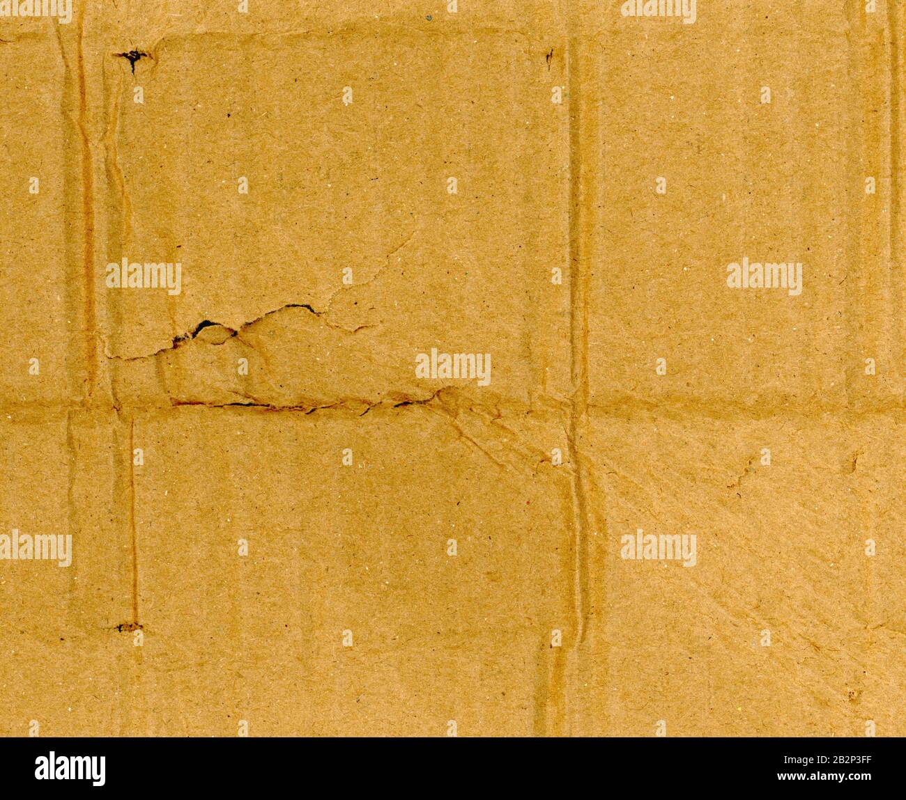 grunge brown corrugated cardboard texture useful as a background Stock ...