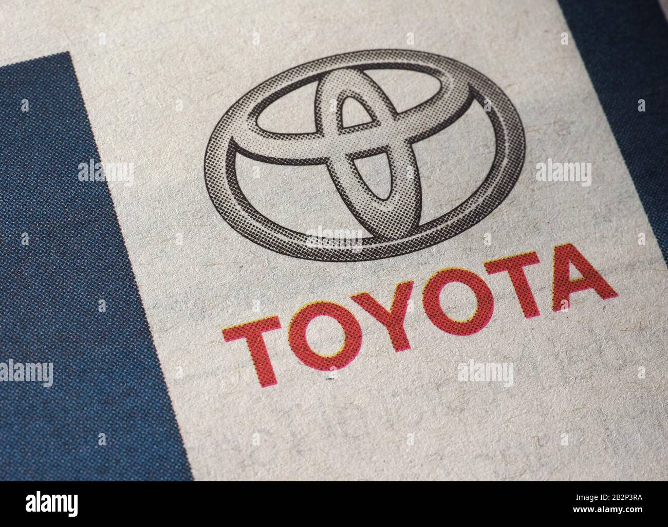 TOYOTA, JAPAN - CIRCA JANUARY 2020: Toyota sign Stock Photo - Alamy
