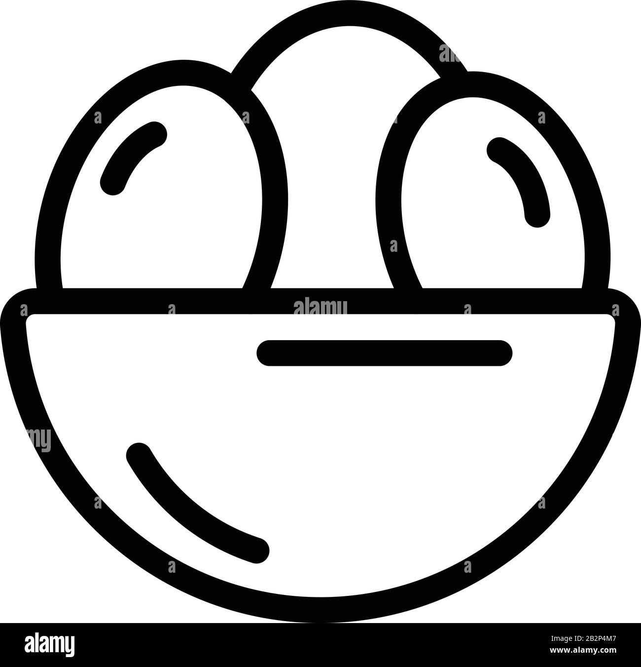 Walnut outline icon fruit Black and White Stock Photos & Images - Alamy