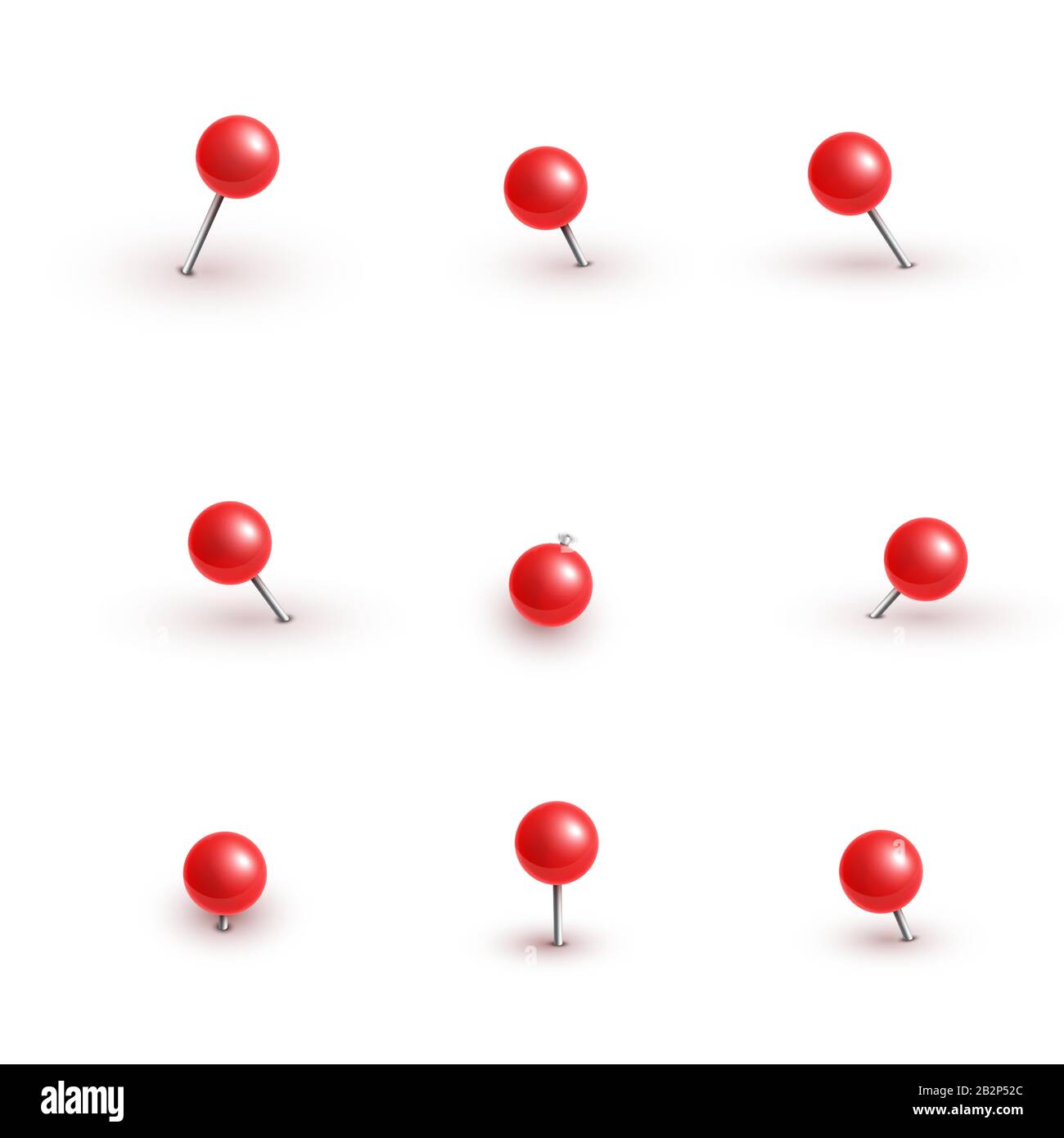 Red Push Pin Png