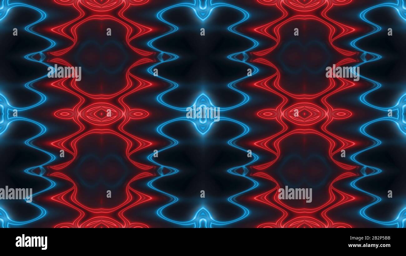 seamless abstract futuristic pattern 3d rendering illustration Stock ...