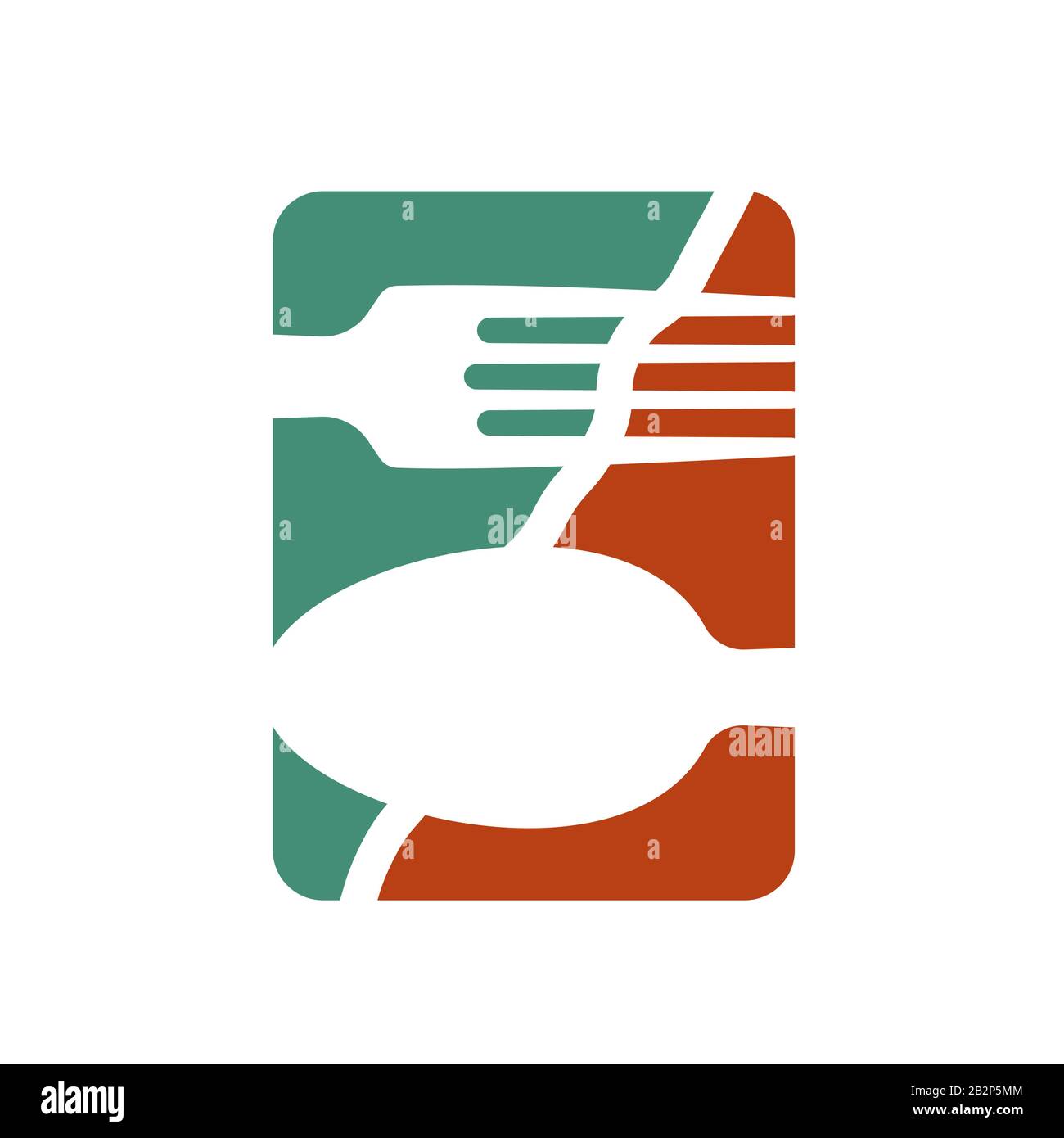 Restaurant diner vector logo dish hi-res stock photography and images ...