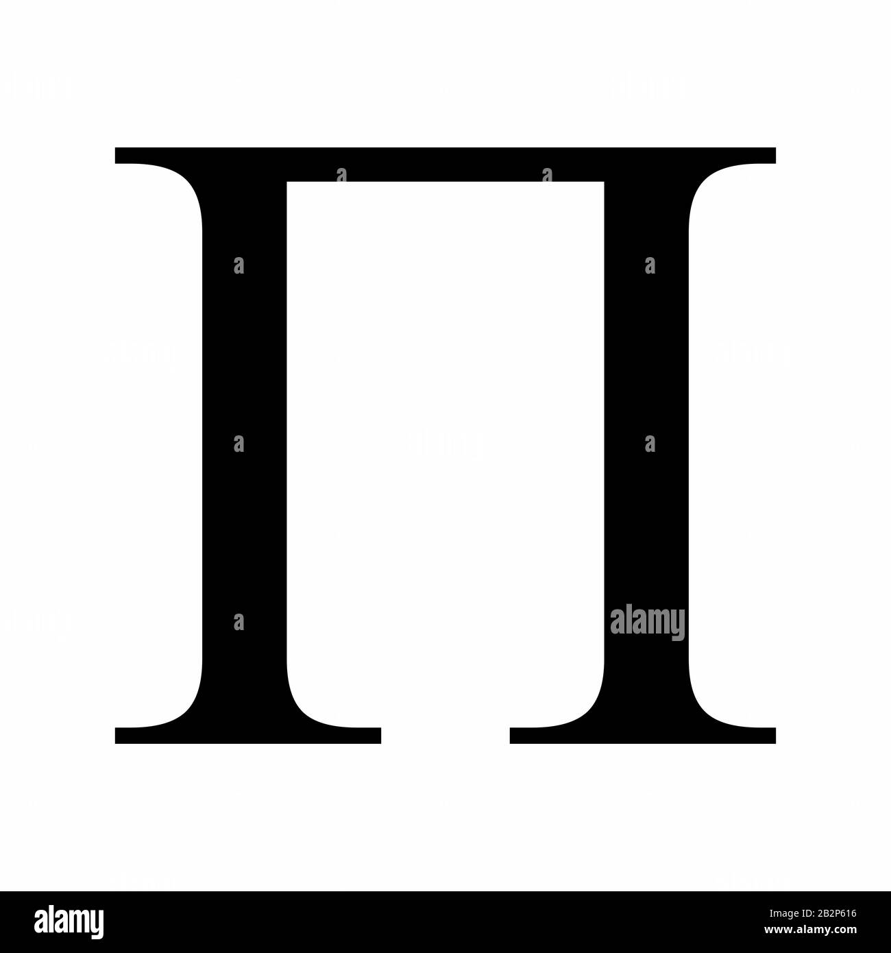 Pi greek letter icon Stock Vector Image & Art - Alamy