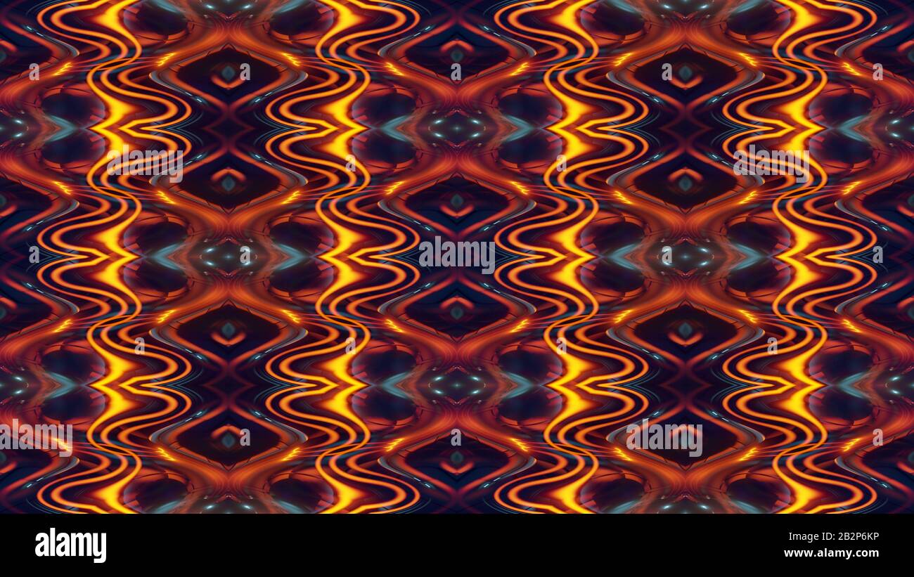 seamless abstract futuristic pattern 3d rendering illustration Stock ...