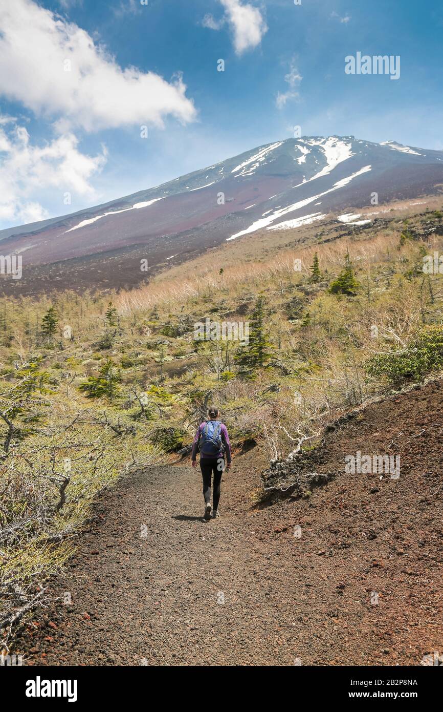 Mt fuji climb hi-res stock photography and images - Alamy