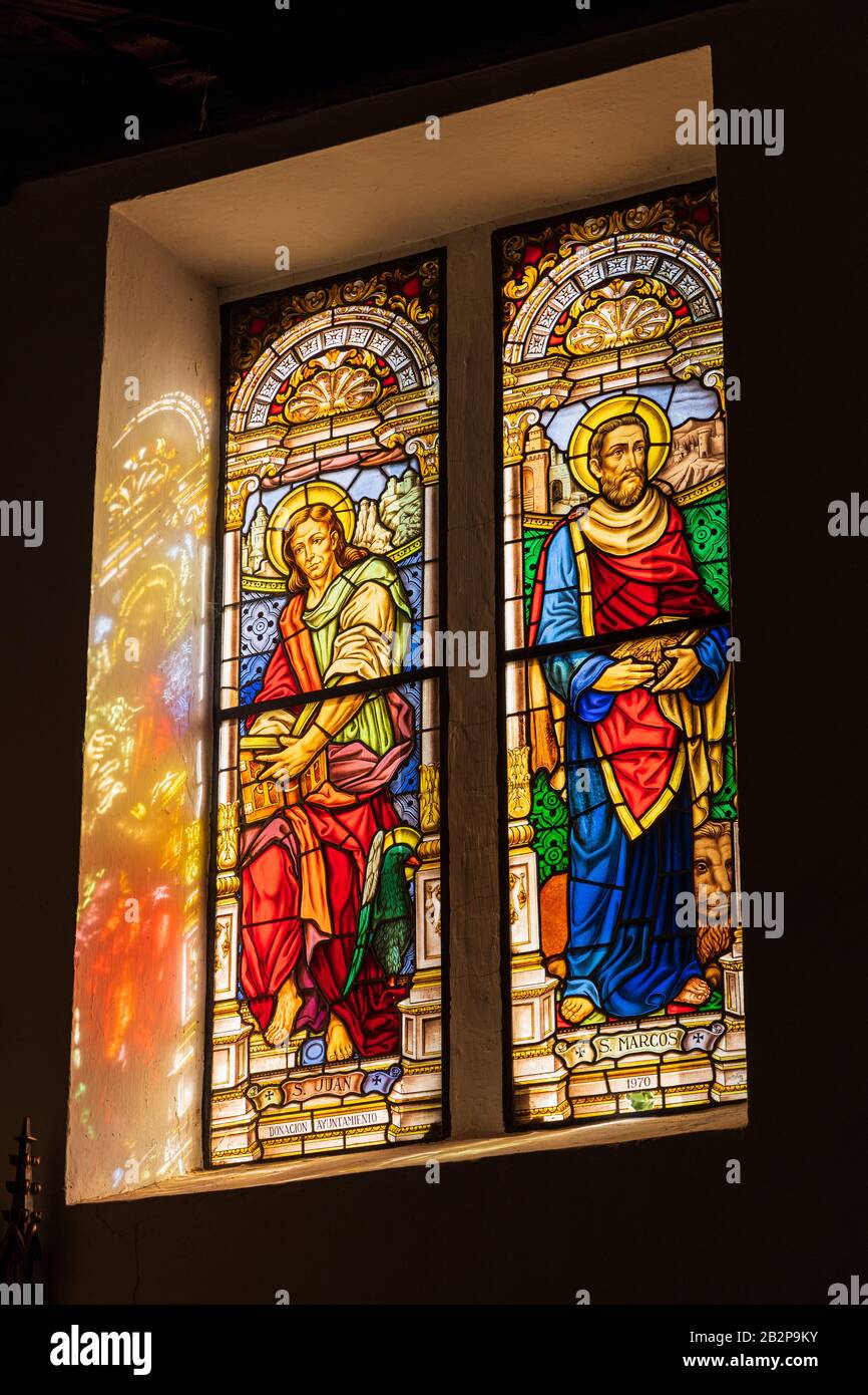 Sunlight Streaming Through Church Windows