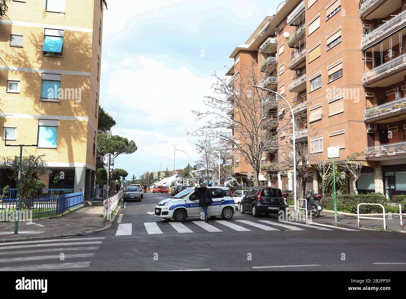 ROMA - VIA CARLO FADDA Stock Photo - Alamy