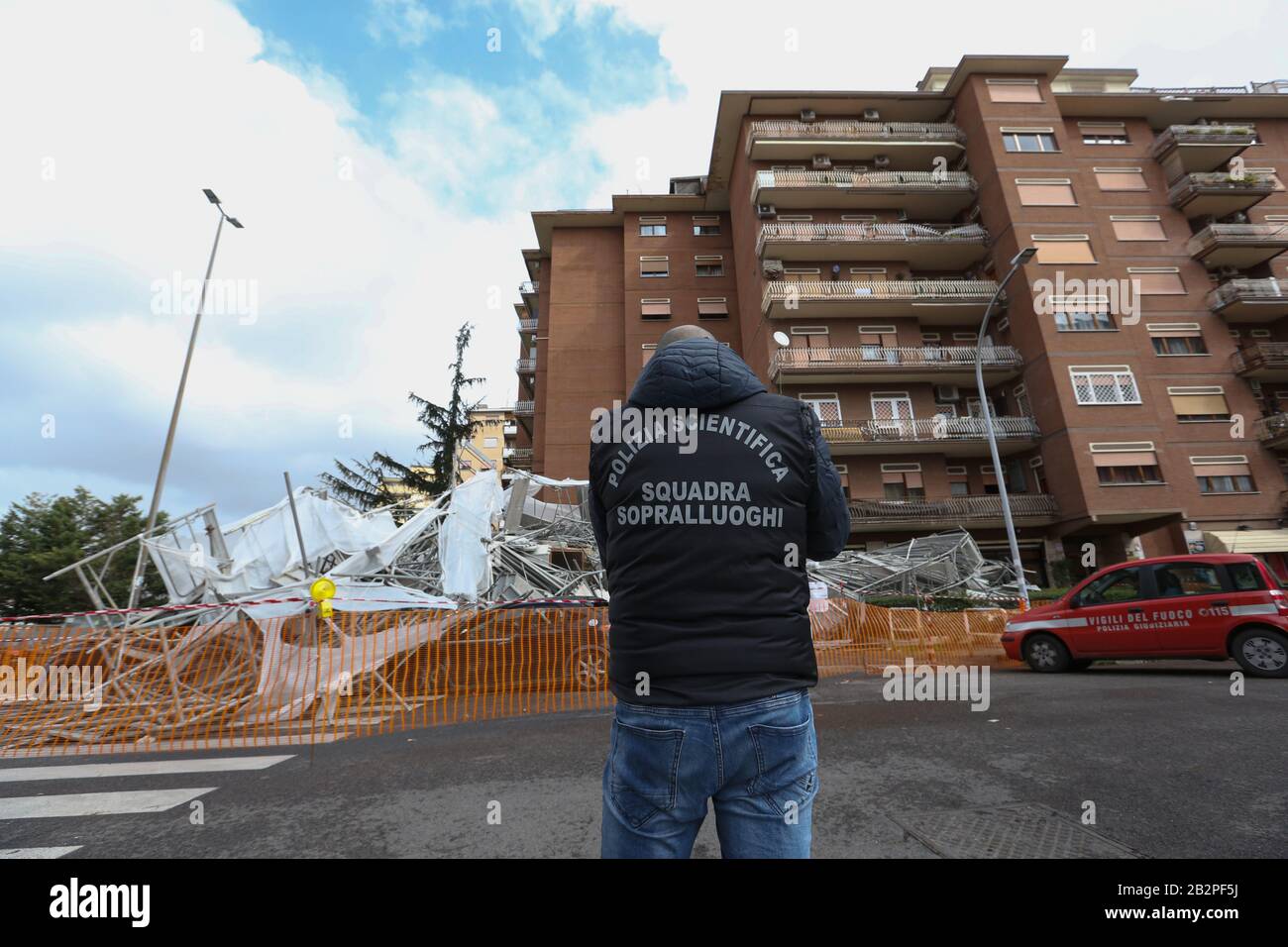 ROMA - VIA CARLO FADDA Stock Photo - Alamy