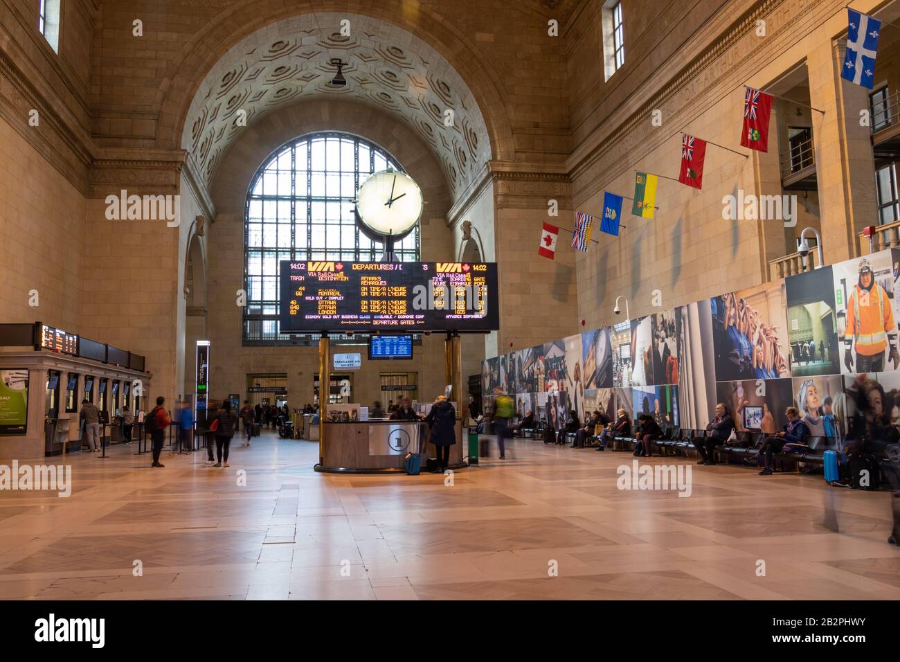 Toronto train interior hi-res stock photography and images - Alamy