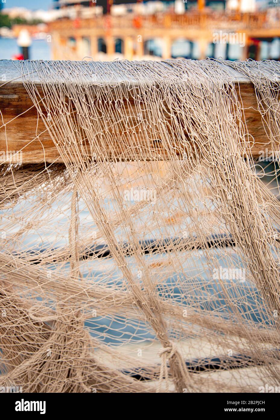 Empty fishing nets hi-res stock photography and images - Alamy