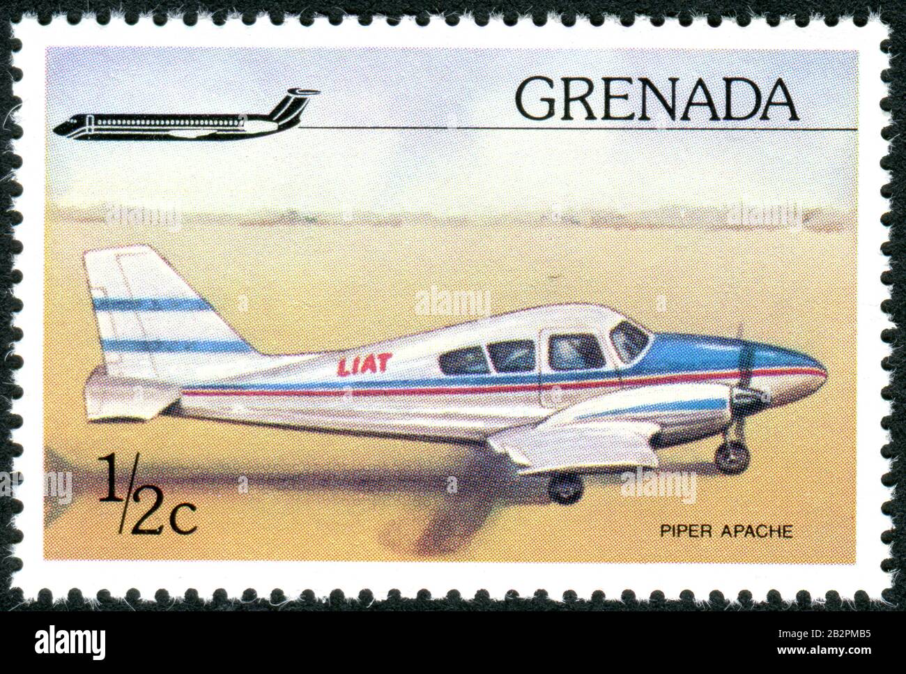 GRENADA - CIRCA 1976: A stamp printed in Grenada, depicted the light ...