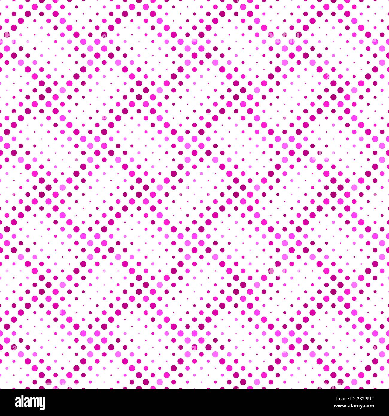Seamless geometrical dot pattern background - deep pink abstract vector ...