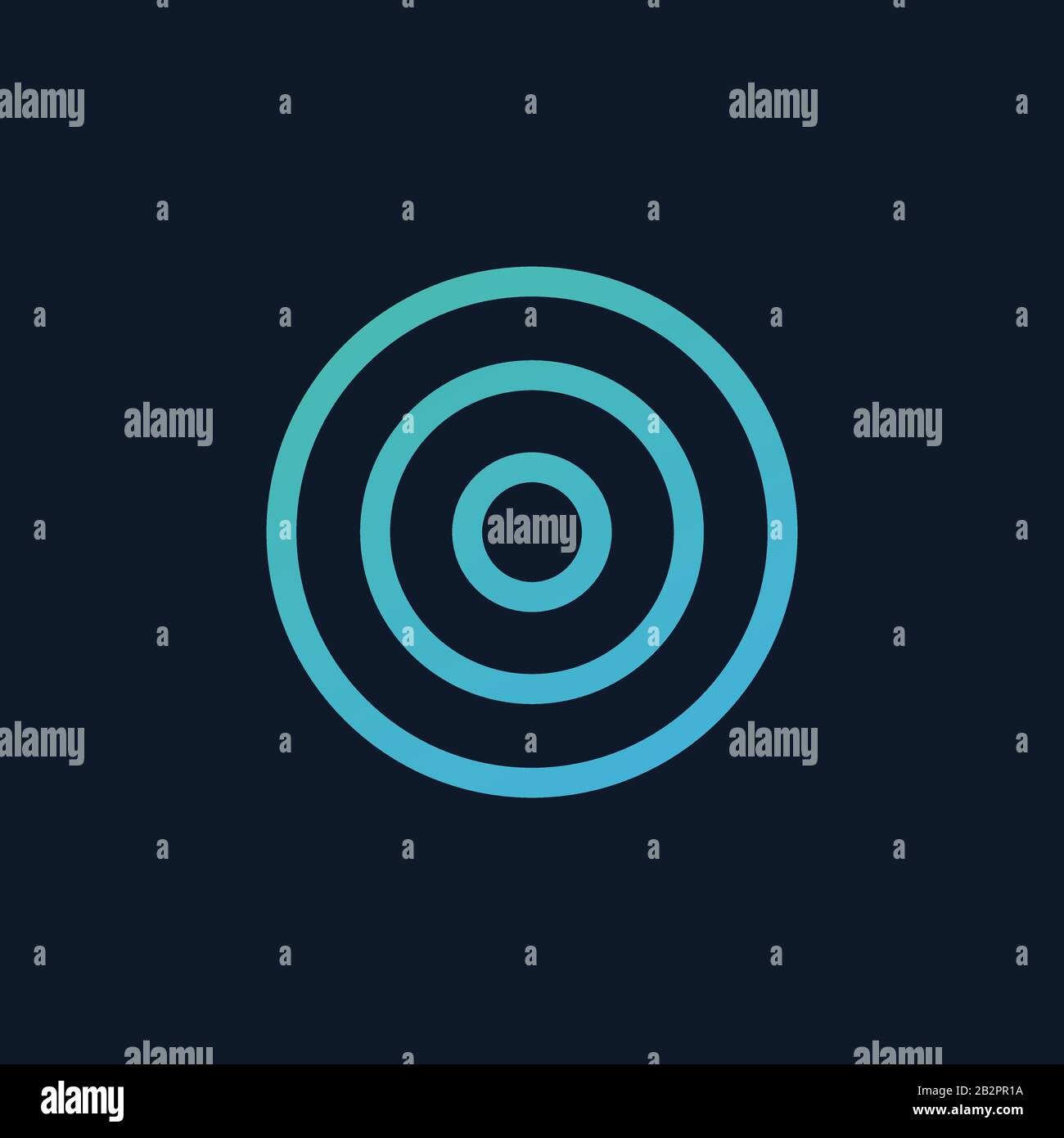 Crosshair icon on white background. Vector illustration Stock Vector ...