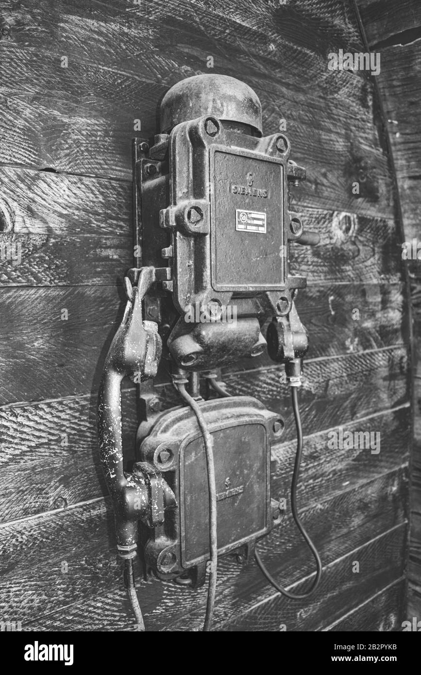 Technology of mining Black and White Stock Photos & Images - Alamy