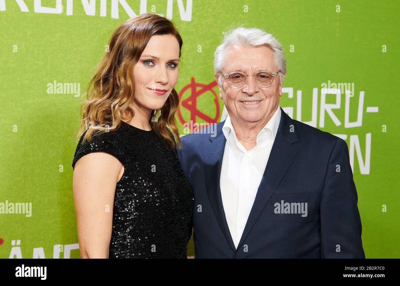 Berlin, Germany. 03rd Mar, 2020. Henry Hübchen, actor, and Bettina ...