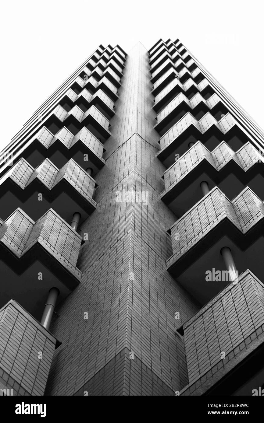 High Building Osaka Stock Photo - Alamy