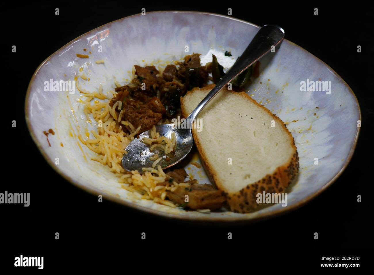 Food waste bin plate hi-res stock photography and images - Alamy