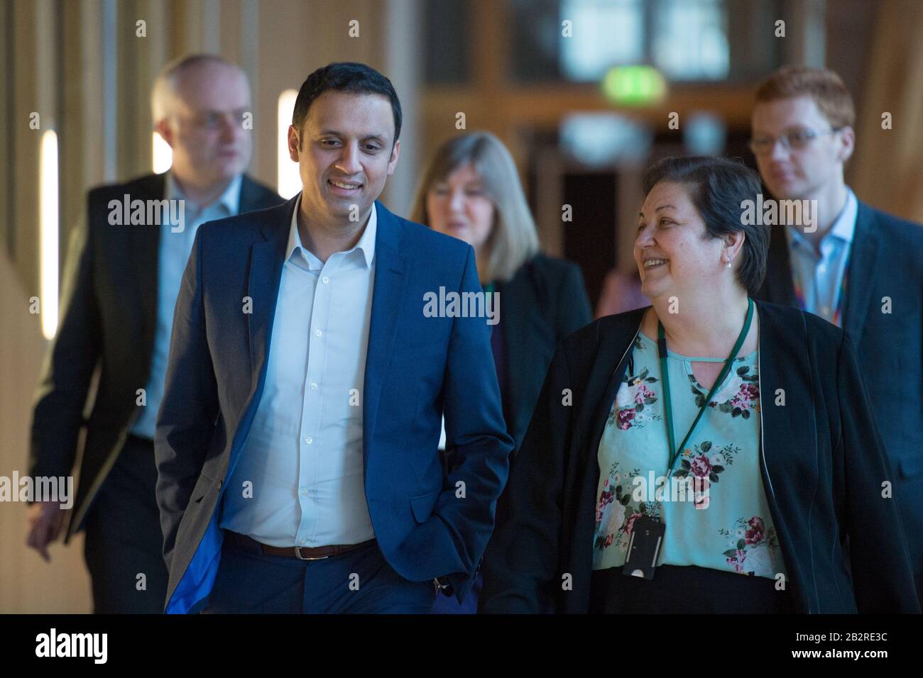 Anas sarwar holyrood chamber hi-res stock photography and images - Alamy