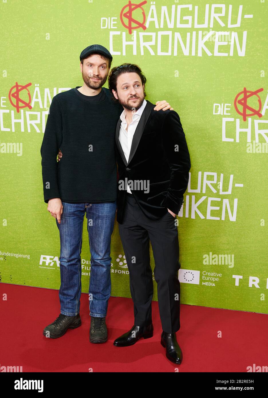 03 March 2020, Berlin: Marc-Uwe Kling, kangaroo creator and ...