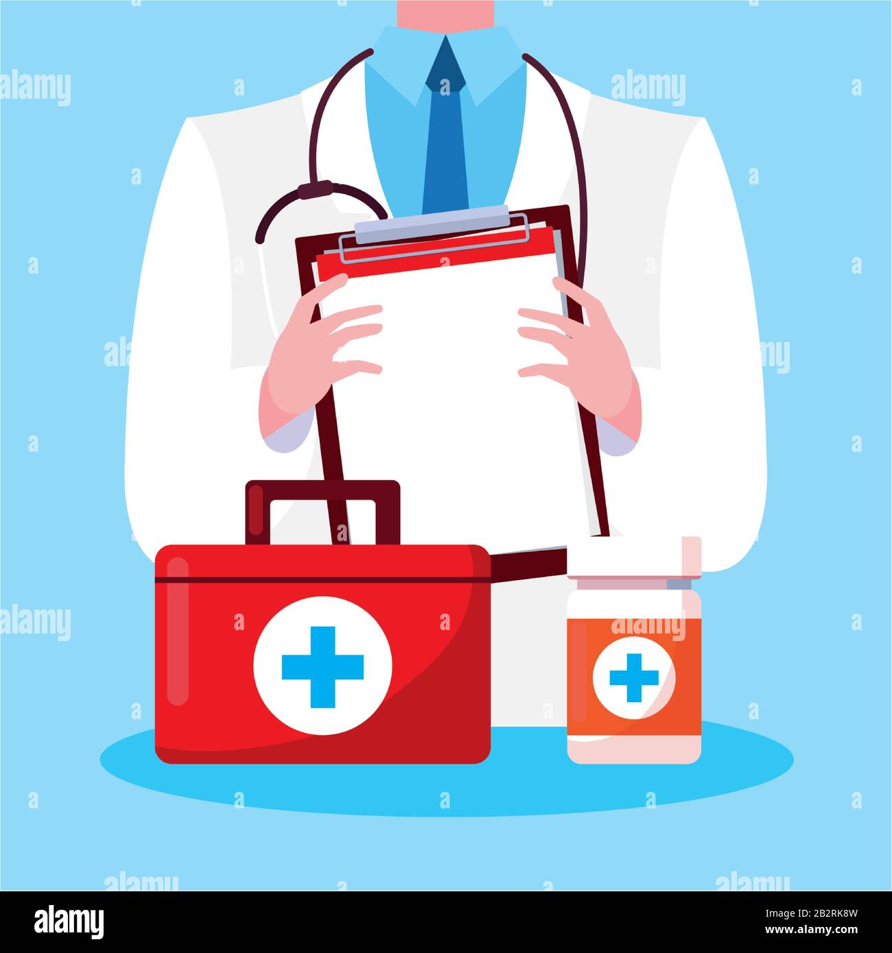 Medical Kit Cartoon High Resolution Stock Photography and Images - Alamy